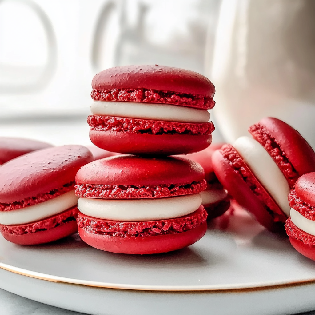 Amazing Red Velvet Macarons for Incredible Indulgence
